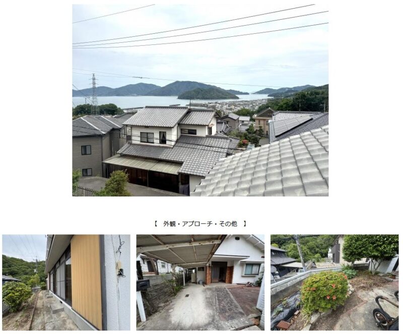 空き家バンク【売買】400万円（応相談）広島県呉市川尻町久俊 海や島々が見える・閑静住宅地 駐車場付き5DK2階建 上下水道 縁側・続き間有 - Sumai空き家