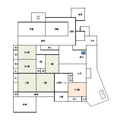 空き家バンク【売買】150万円（応相談）山口県阿武郡阿武町大字木与 駅徒歩圏内 倉庫・車庫付き7部屋平屋古民家 水洗トイレ 田畑・山林相談可 - Sumai空き家