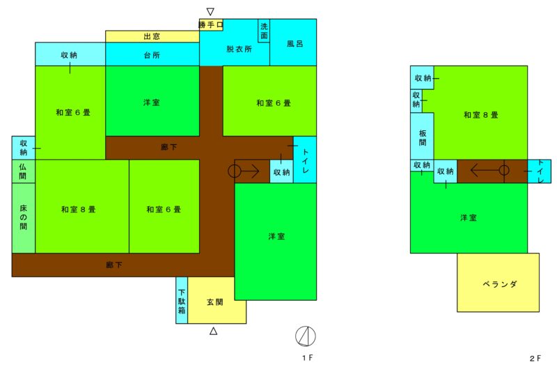 空き家バンク【売買】200万円（応相談）広島県呉市郷原町 自然豊かな場所 農地・ベランダ・倉庫・車庫付き7DK2階建 上下水道 - Sumai空き家