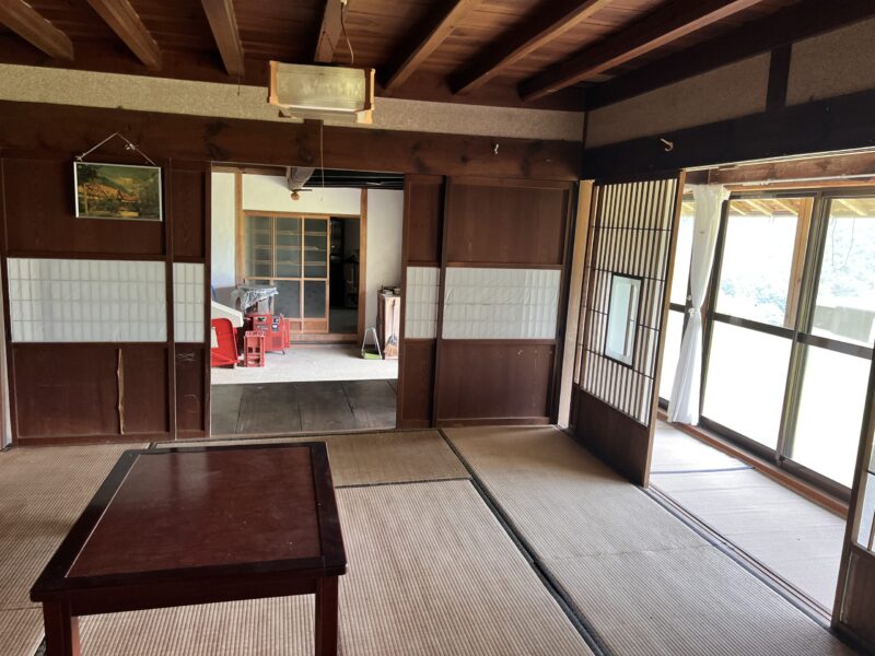 空き家バンク【売買】120万円 岐阜県加茂郡白川町切井 広い敷地 田・山林・離れ2部屋・駐車場付き5部屋平屋古民家 縁側有 - Sumai空き家