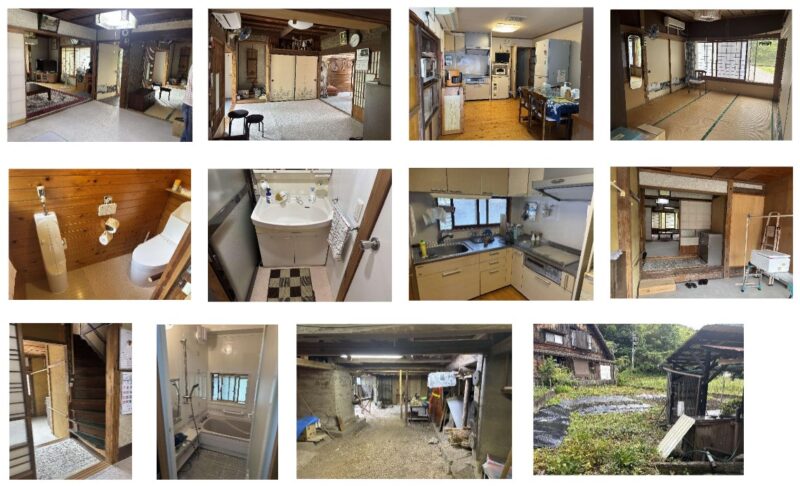 空き家バンク【売買】100万円 島根県鹿足郡吉賀町柿木 補修不要・温泉近い 畑・地下倉庫・駐車場2台付き5部屋2階建古民家 下水道 ...